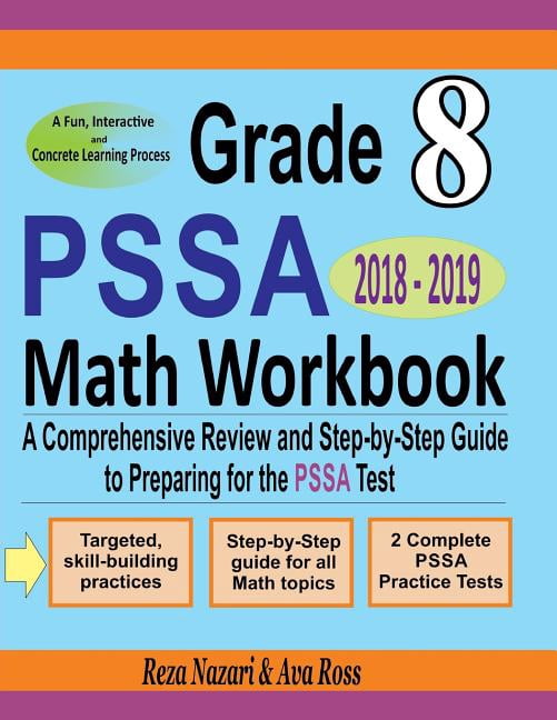Grade 8 PSSA Mathematics Workbook 2018 - 2019: A Comprehensive Review ...