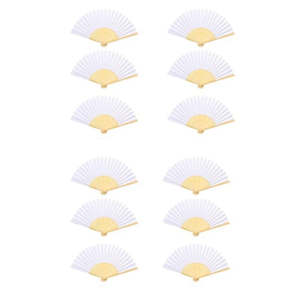 Grade A Bamboo Sticks Fans, Sturdy For Long-lasting Use & Fashionable ...