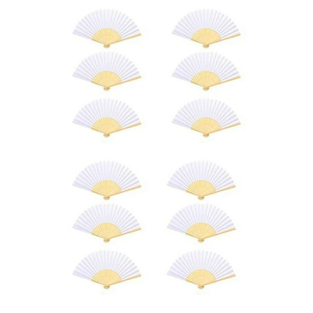 Grade A Bamboo Sticks Fans, Sturdy For Long-lasting Use & Fashionable ...