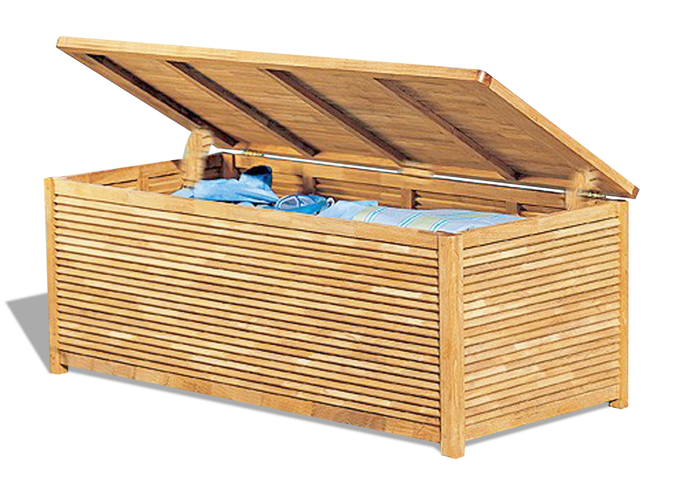 Grade A Teak Wood Outdoor Patio Storage Chest Cabinet (Large) #53St ...