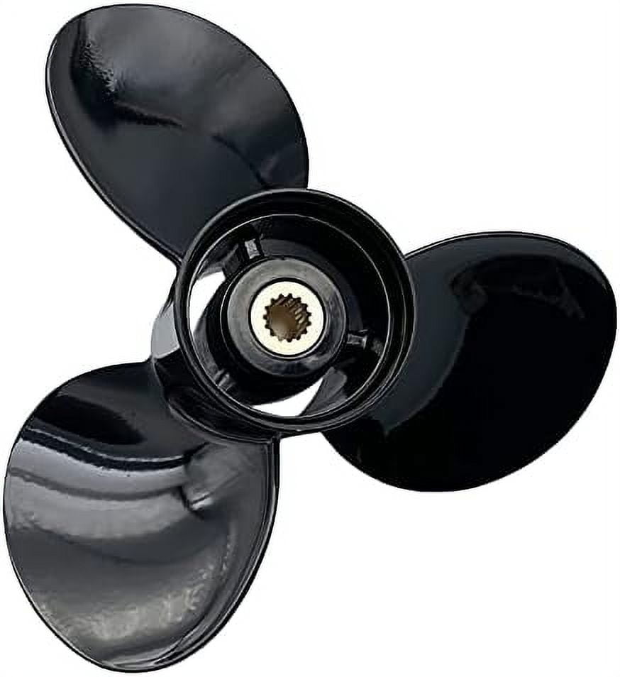 Grade Aluminum Outboard 3 Blades Propeller Compatible for BRP,Johnson ...