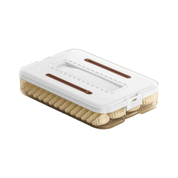 Grade Dumplings Storage Container With Clear Lid Multilayer Freezer ...