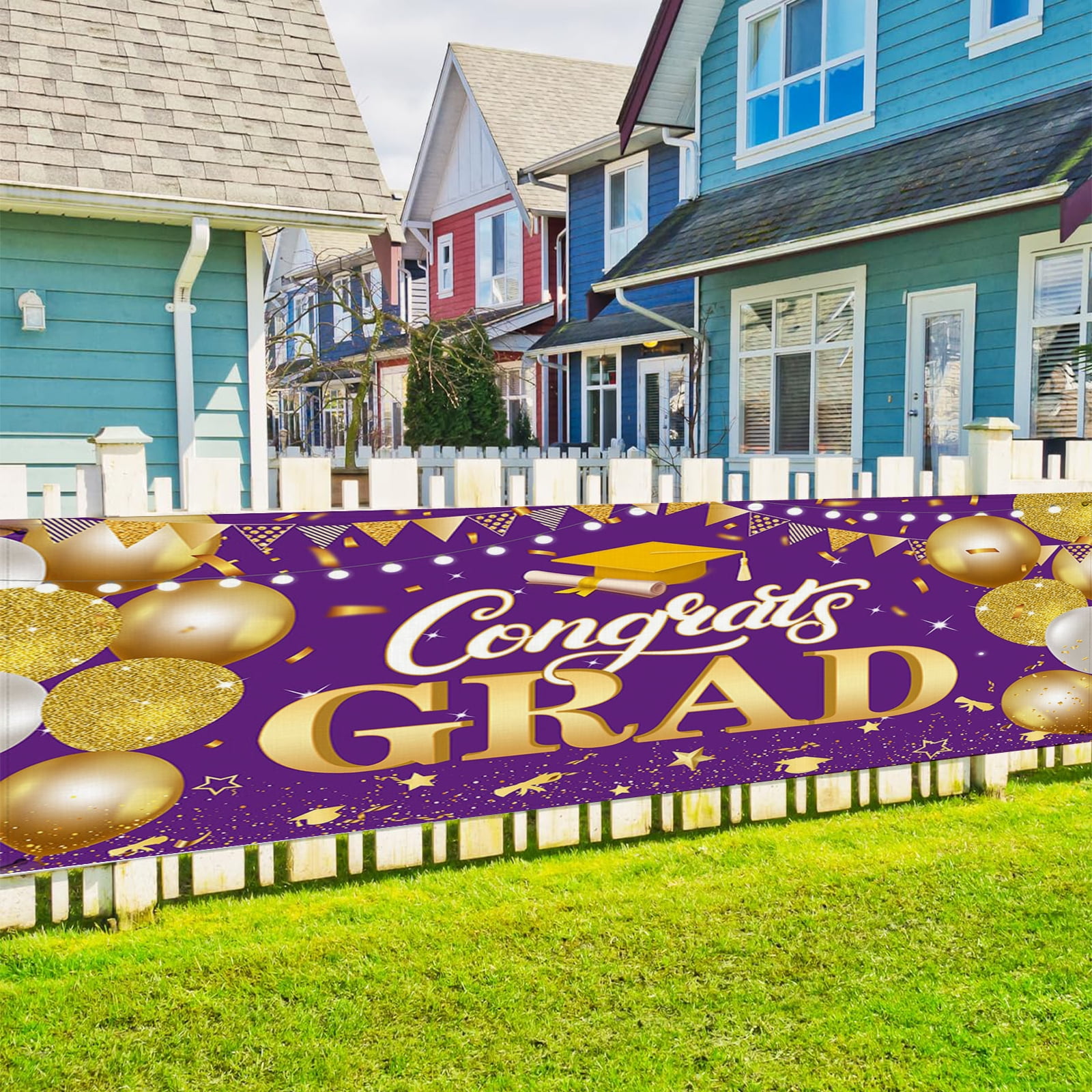 Grade Graduation Backdrop Banner Class of 2024 Fifth Grade Graduate ...