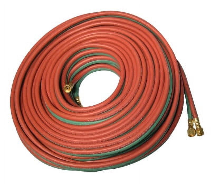 Grade R Twin-Line Welding Hose, 3/16 in x 12.5 ft, AA Fittings ...