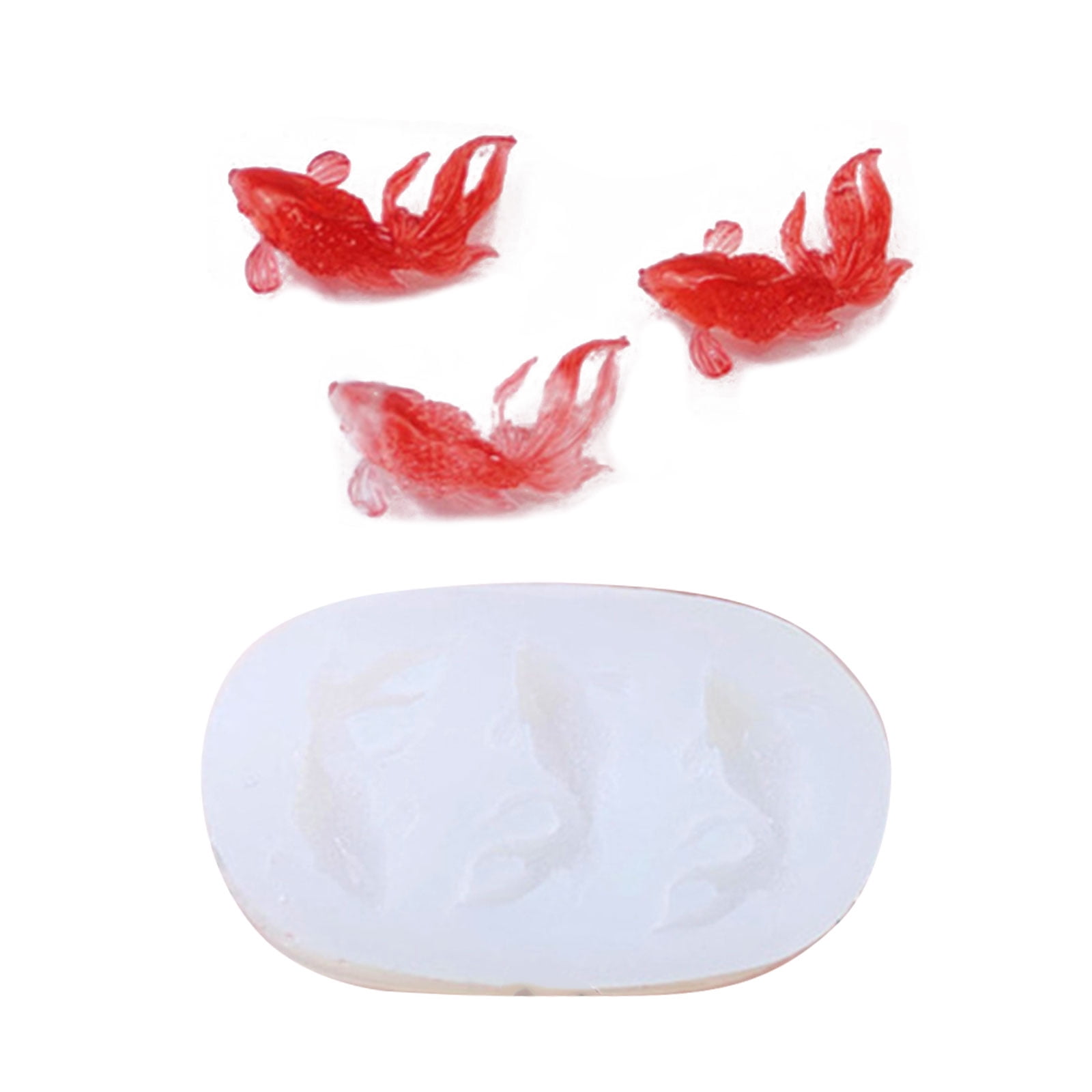Grade Silicone Carp Mold For Baking Crafts Chocolate Making Heat ...