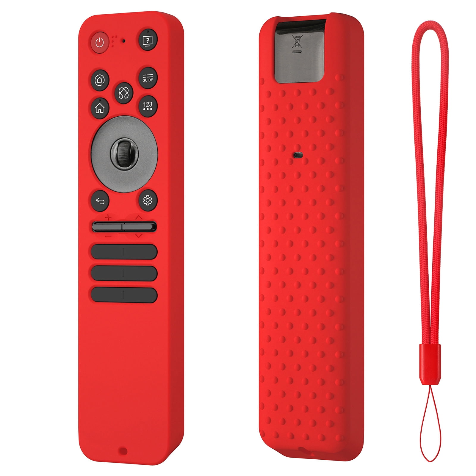 Grade Silicone Cover Remote Protector AntiSlip Design with Carry Strap ...