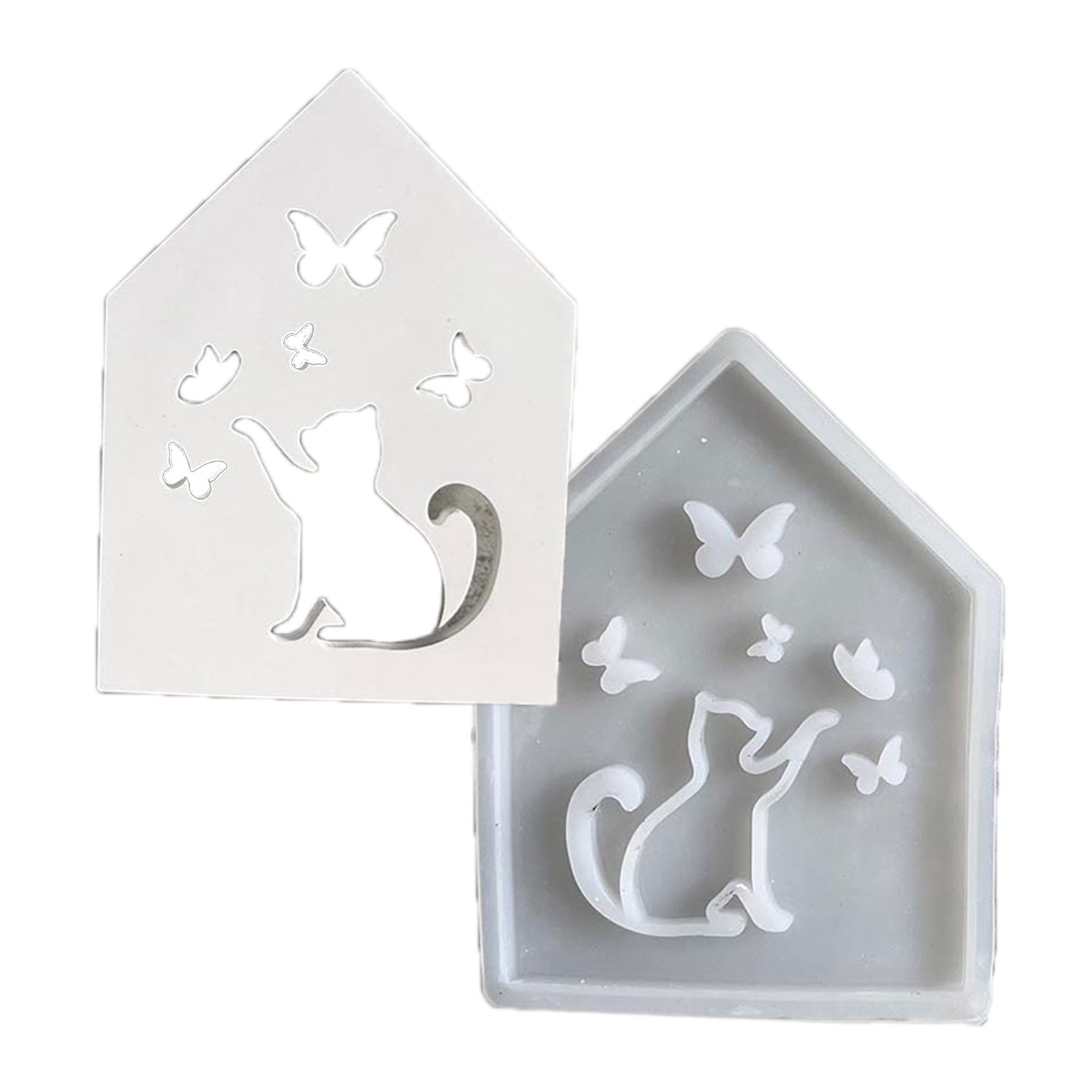 Grade Silicone Mold Featuring Intricate Cut Out Butterfly Umbrella and ...
