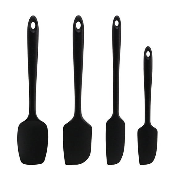 Grade Silicone Non-Stick Butter Cooking Spatula Set Baking Cakes Tools ...