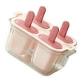Grade Silicone Popsicles Ice Cream Maker with Double Layer 4 Grids ...