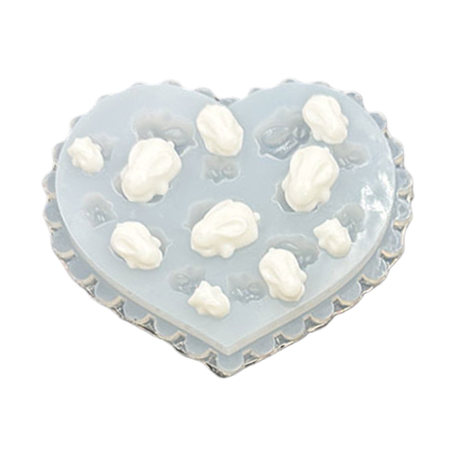Grade Silicone Rabbits Ears Hair Clip Molds Harpin Moulds Suitable for ...