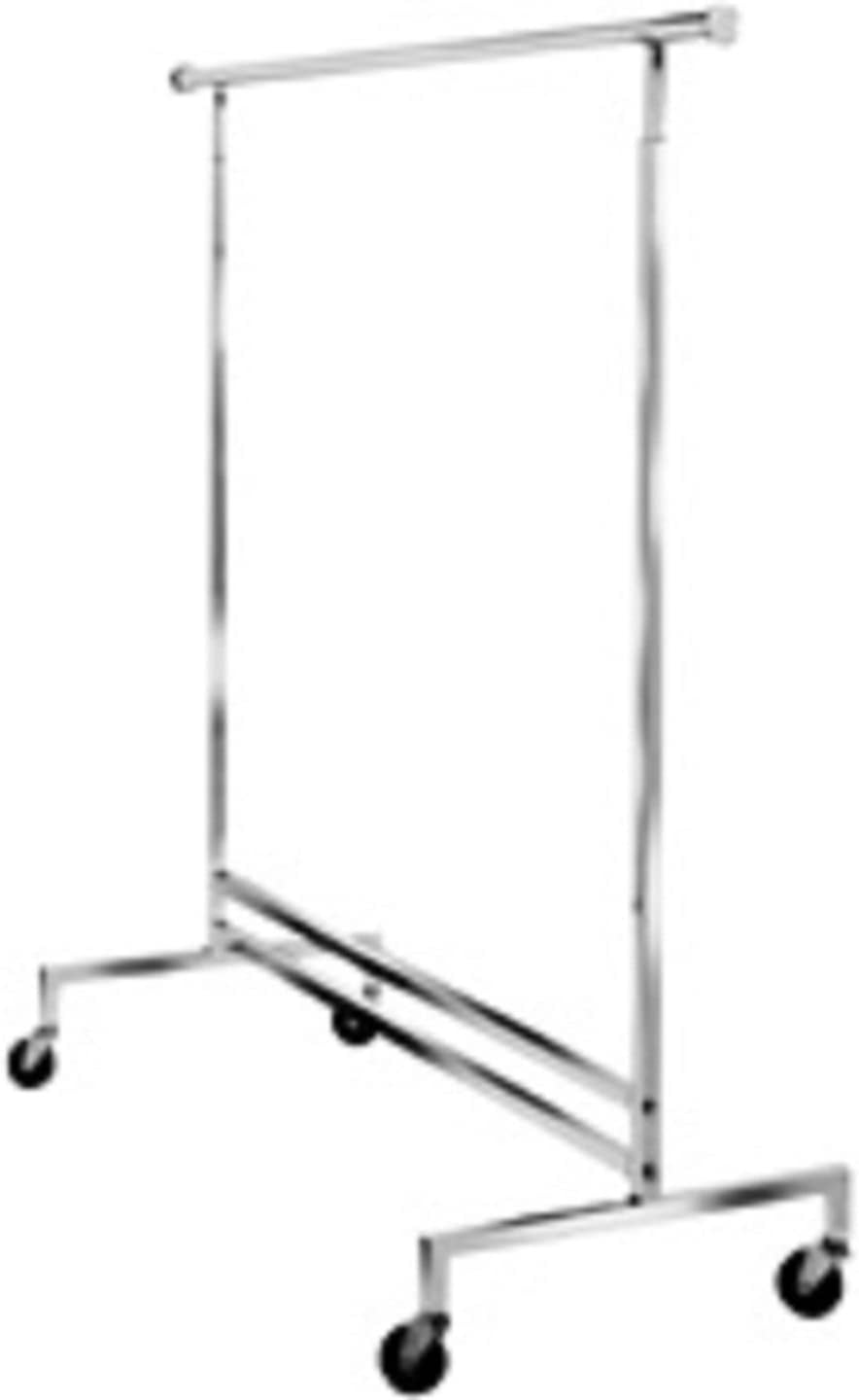 Grade Single Hang Rail Rolling Garment Rack - Walmart.com
