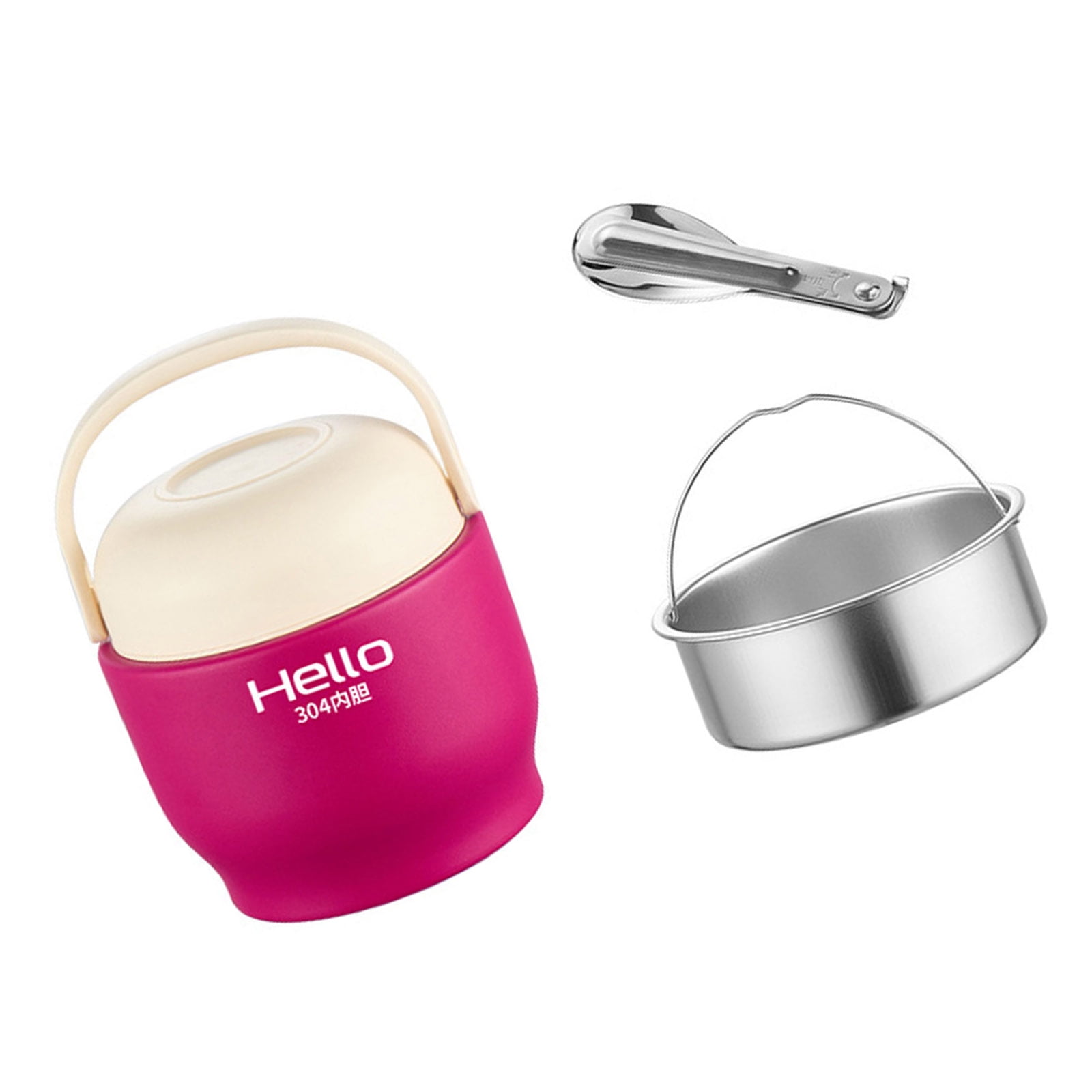 Grade Stainless Steel Thermal Lunch Container With Partition ...