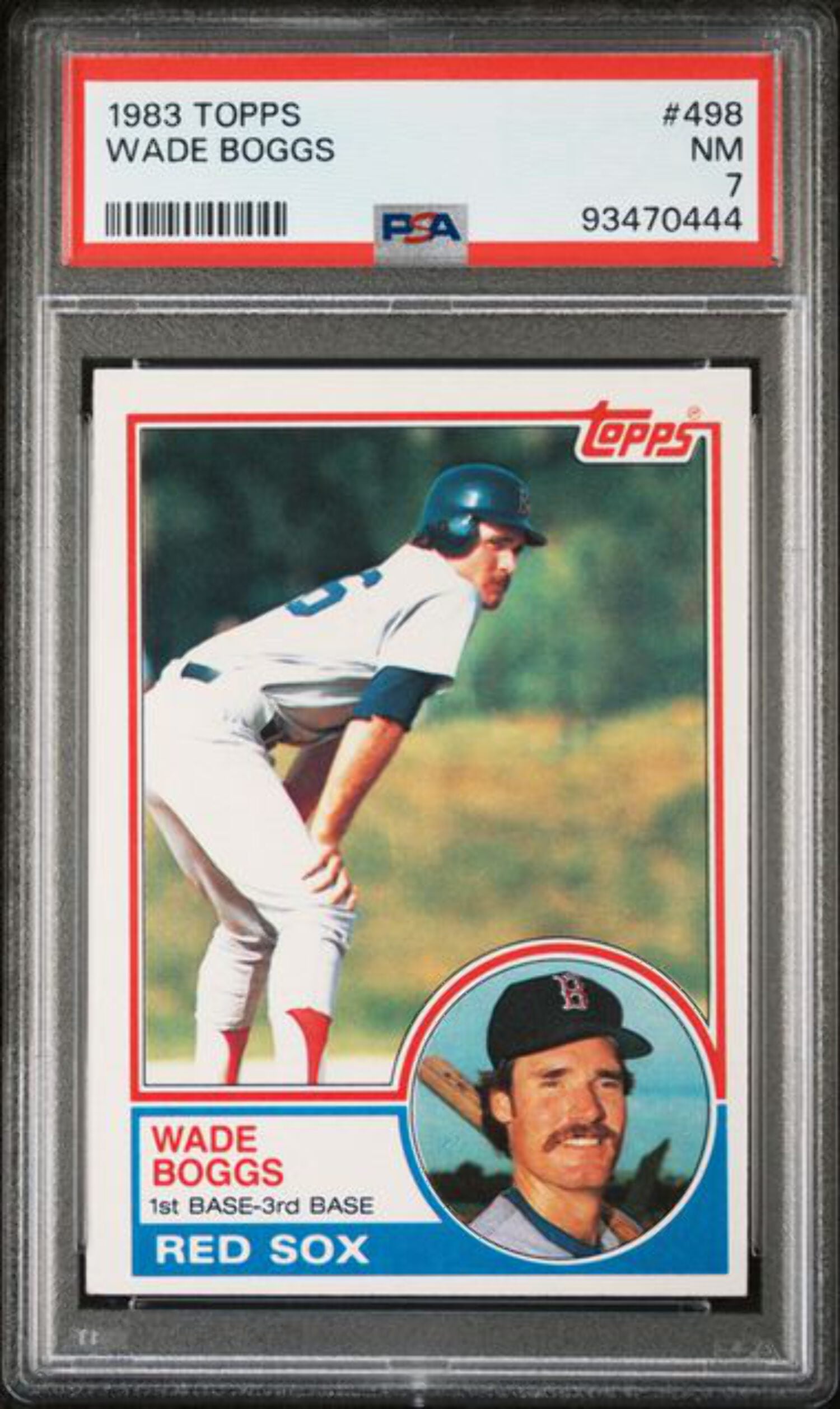 Wade Boggs Baseball Card