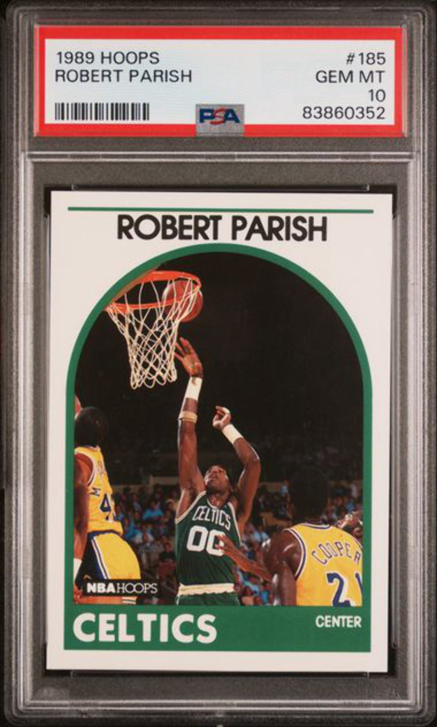 1989 Hoops Robert Parish Basketball Card PSA 10 - Walmart Business Supplies