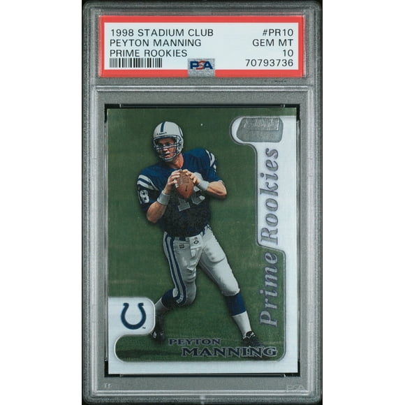 Peyton Manning Broncos Card