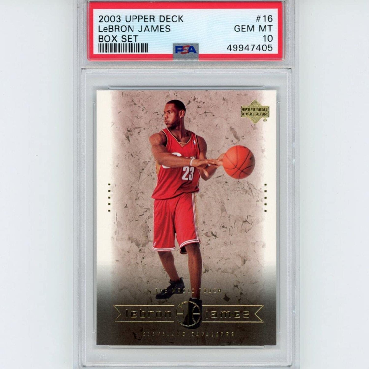 Graded LeBron James Rookie Card PSA 10 for Display - Walmart Business ...