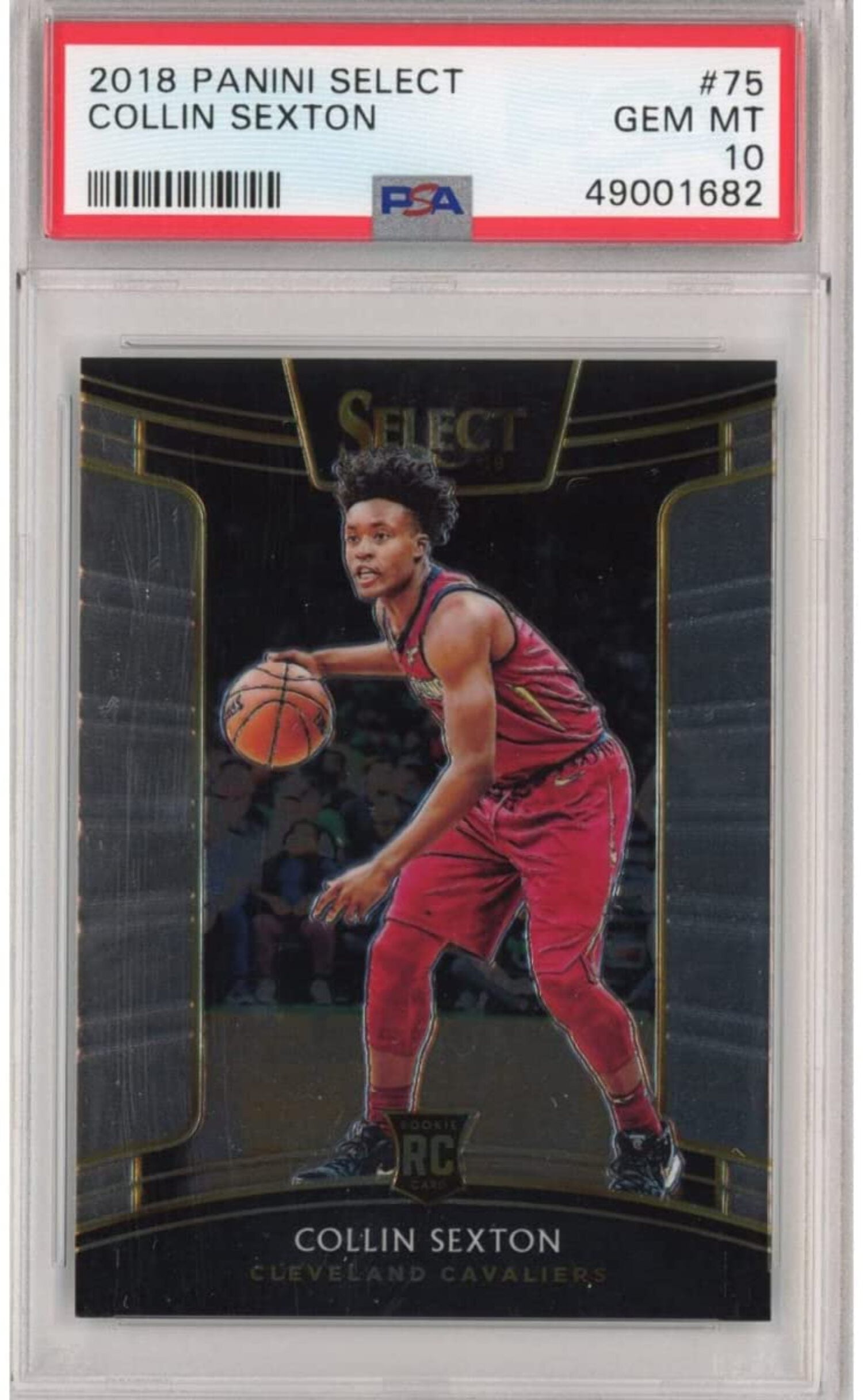 Graded 2018-19 Panini Select Collin Sexton #75 Rookie RC Basketball ...