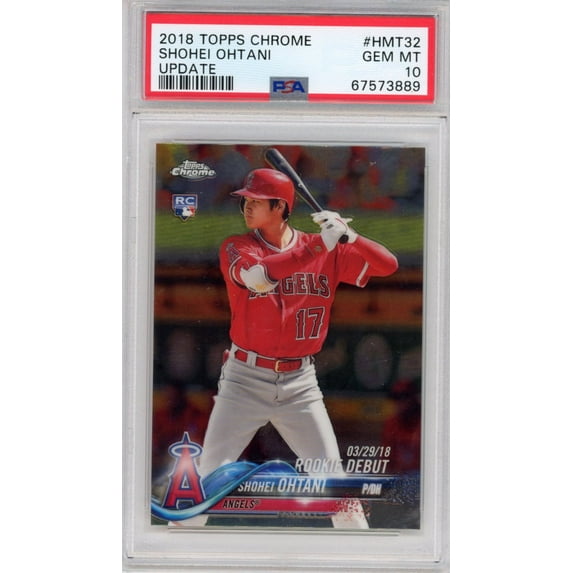 Topps 2018 MLB Update: Shohei Ohtani #HMT32 Rookie Trading Baseball ...