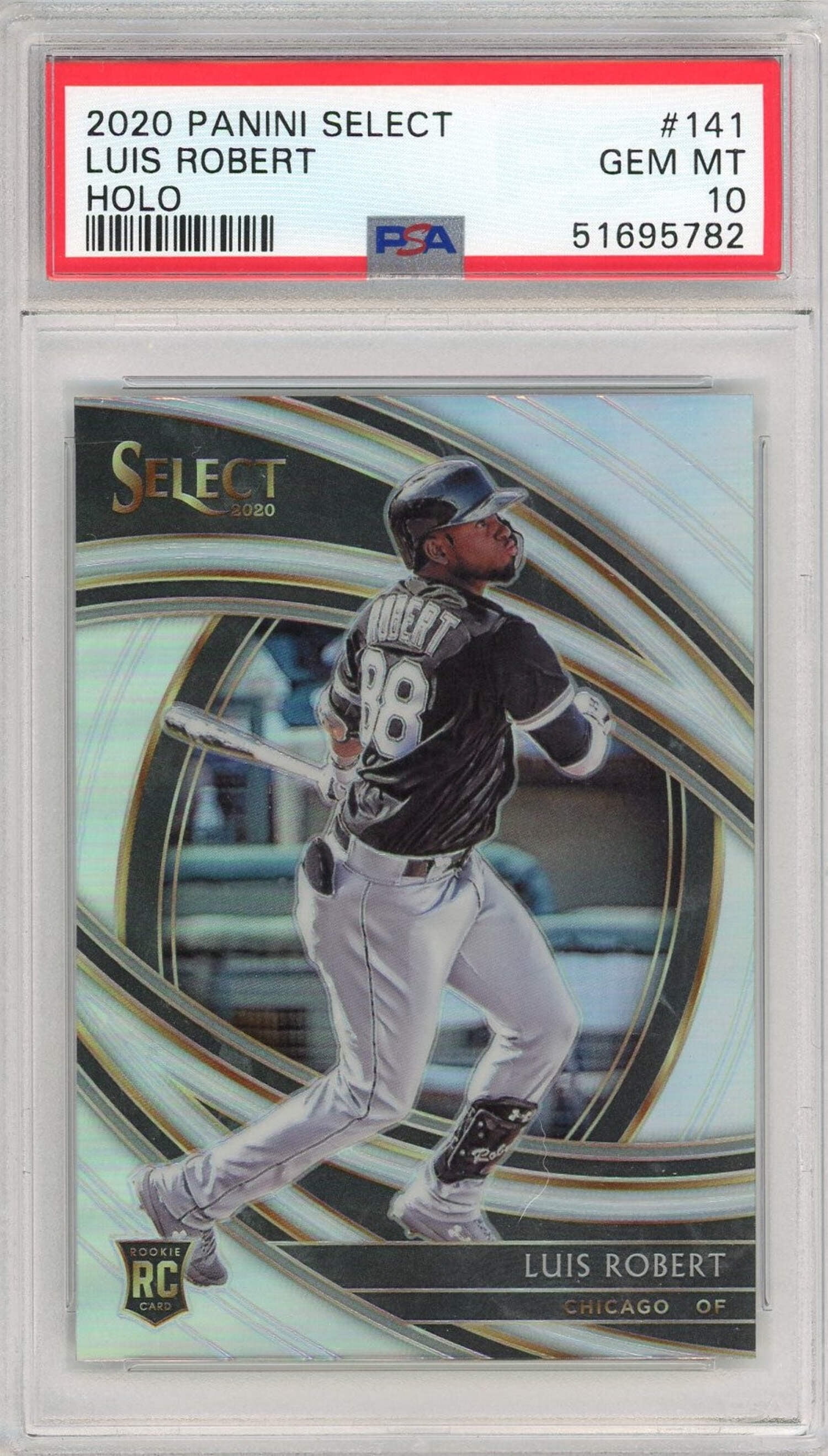 Graded 2020 Panini Select Luis Robert Holo Rookie PSA 10 - Walmart ...
