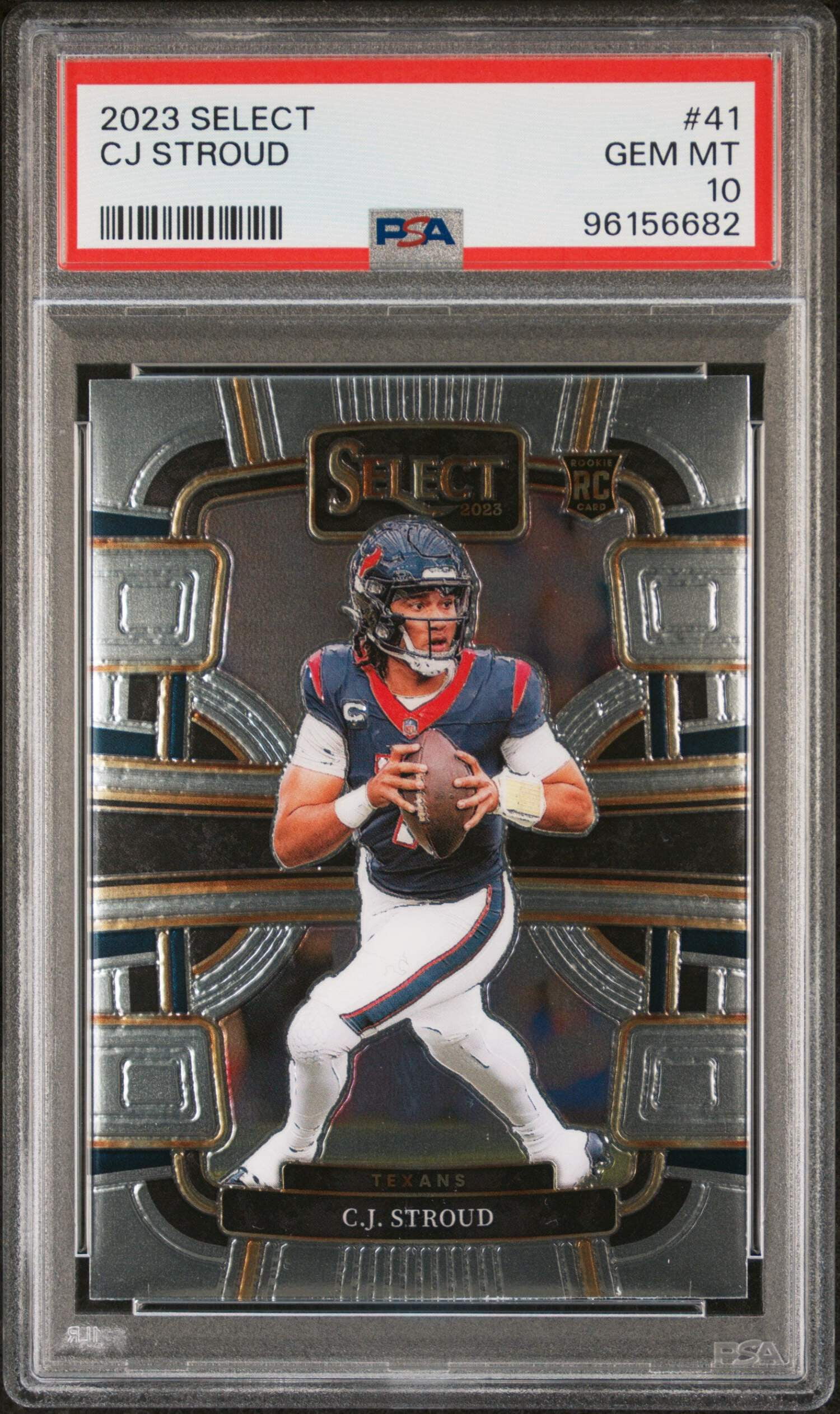 Graded 2023 Panini Select CJ Stroud #41 Rookie RC Football Card PSA 10 ...