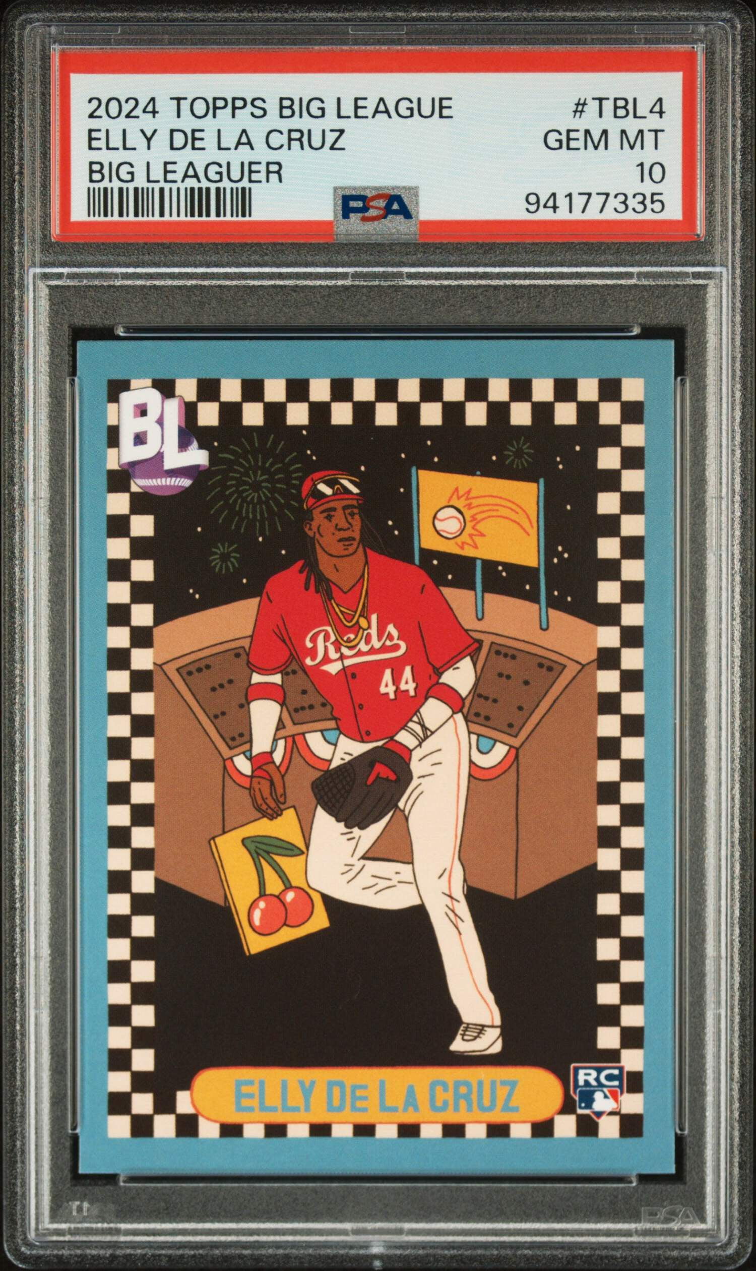 Graded 2024 Topps Big League Elly De La Cruz #TBL4 Big Leaguer Rookie ...