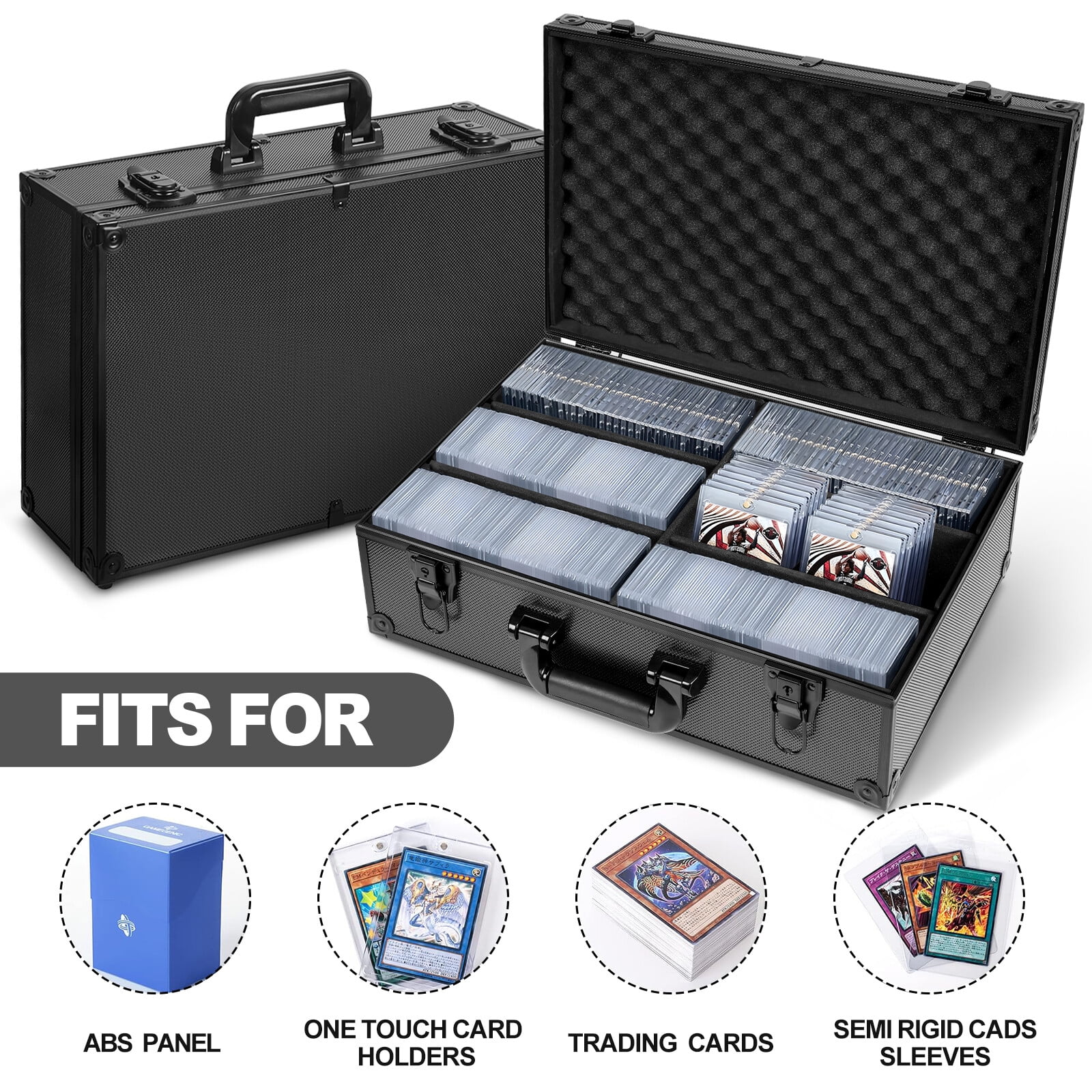 Graded Card Case Storage Box For BGS PSA Graded Cards & Top Loader Card ...