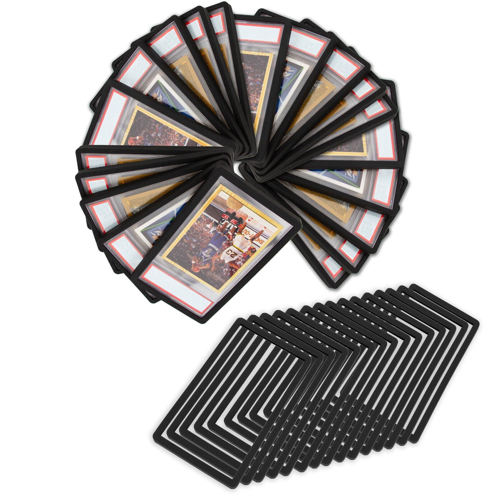 Graded Card Display Sleeves 20 Pack of Bumper Guard Protectors For PSA ...