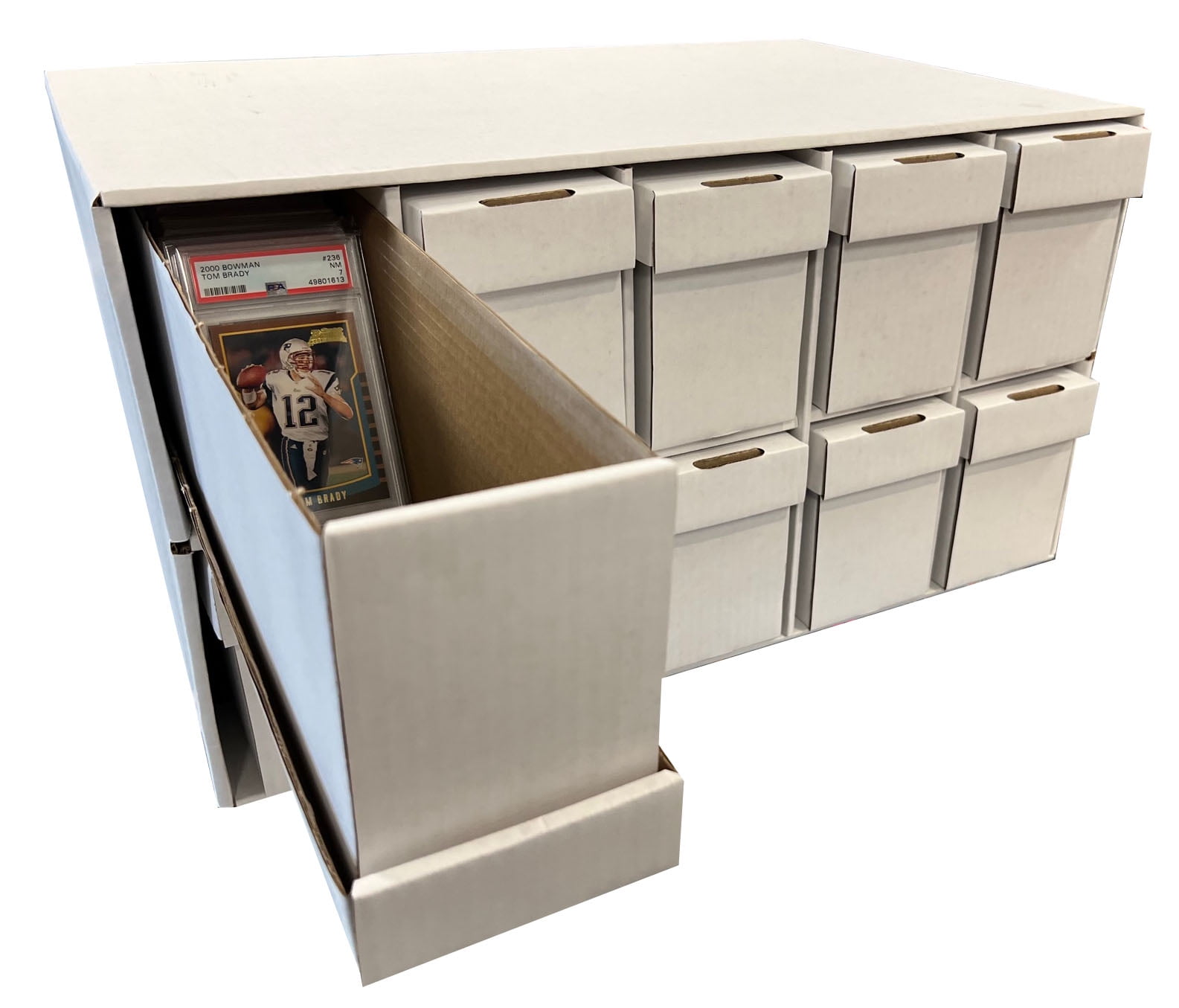 Graded Card Penthouse Storage Box System - Holds Graded Cards and Card ...
