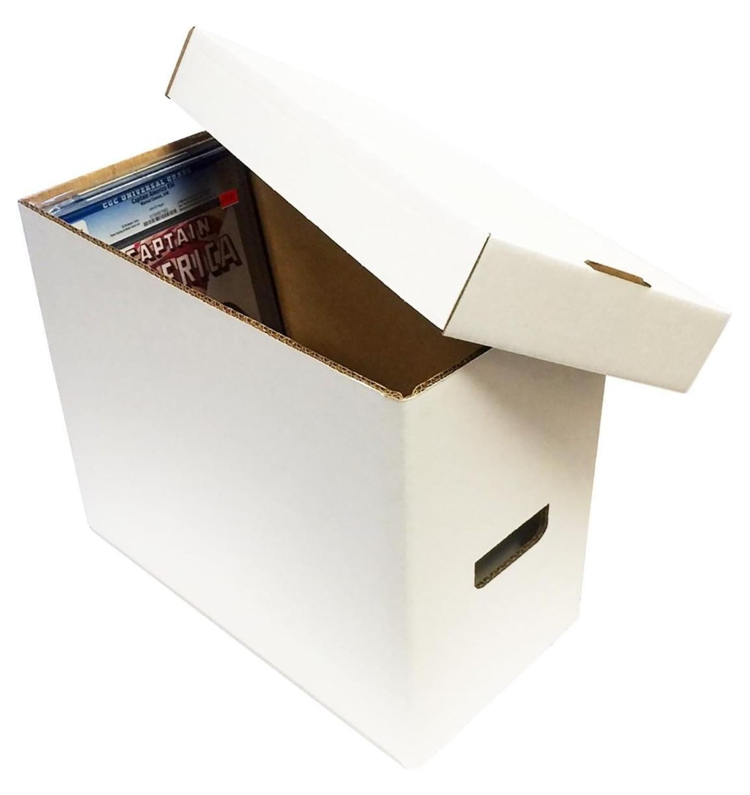 Graded Comic Storage Boxes - 5 Pack - Holds 35-40 Comics - White ...