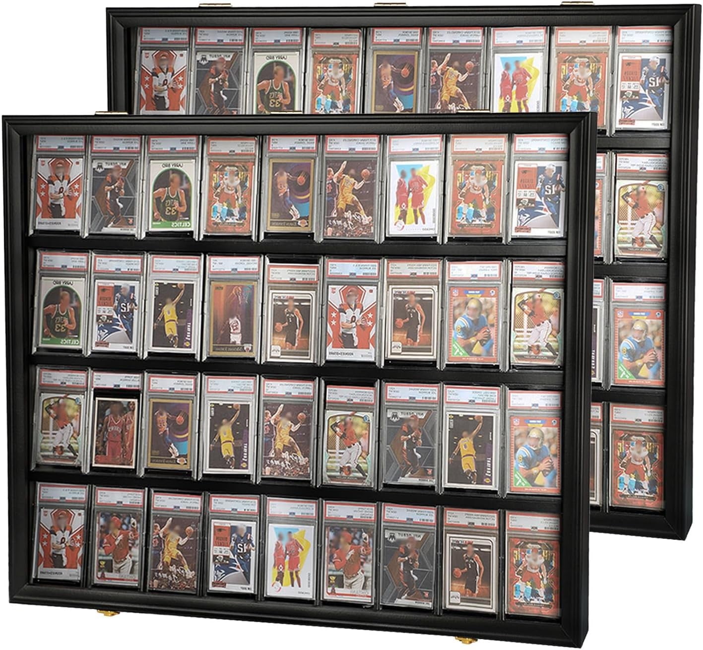 Graded Sports Card Display Case 2 Pack -36 Baseball Card Display Case ...
