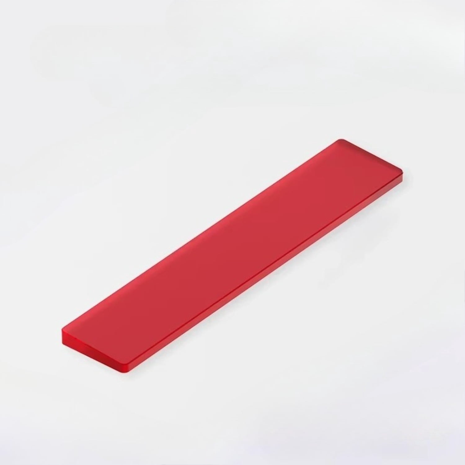 Gradient Acrylic Wrist Rest for Mechanical Keyboard, COLOR BAR ...