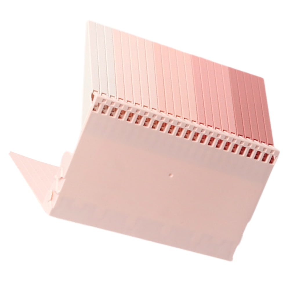 Gradient Color Bookends Clear Book Stoppers Piano Key Bookends Book ...
