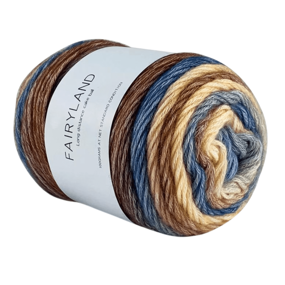 Gradient Color Cotton Cake Yarn,Medium-Fine Multicolor Rainbow Yarn for ...