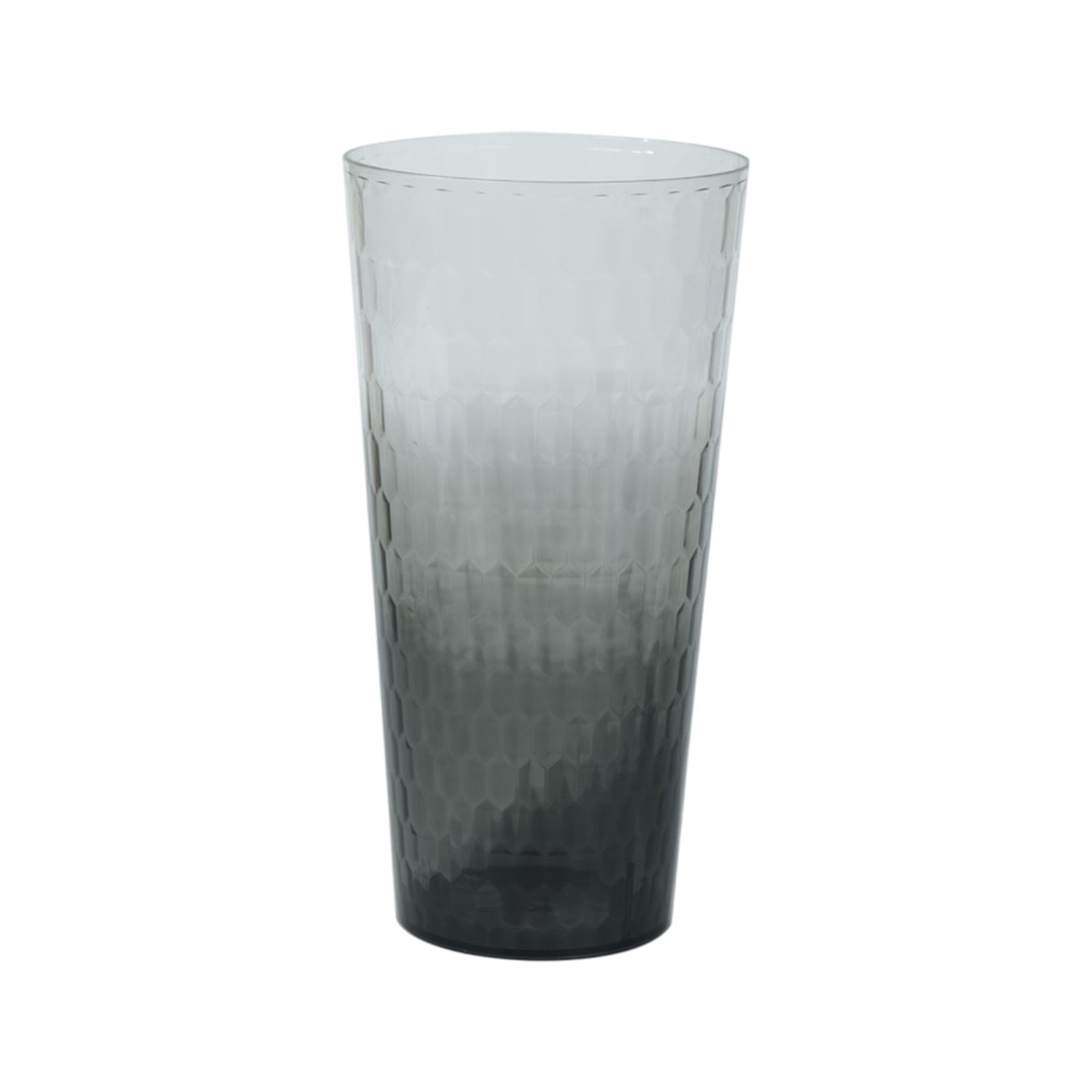 Gradient Color Vase High Transparency Multi Color Plastic Flower Bucket ...