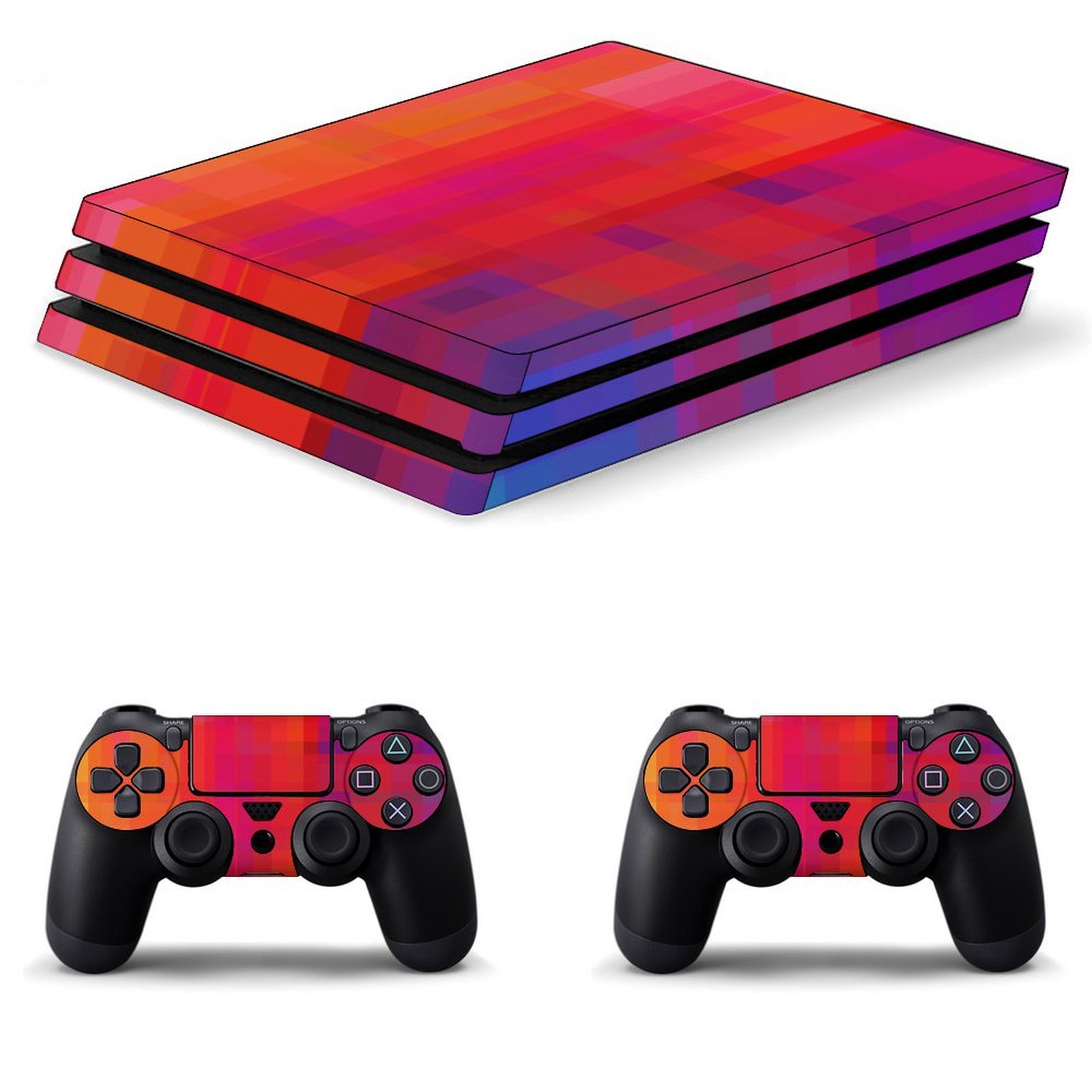 Gradient Fade PS4/PS4 Pro/PS4 Slim Skin Sticker For Console And ...