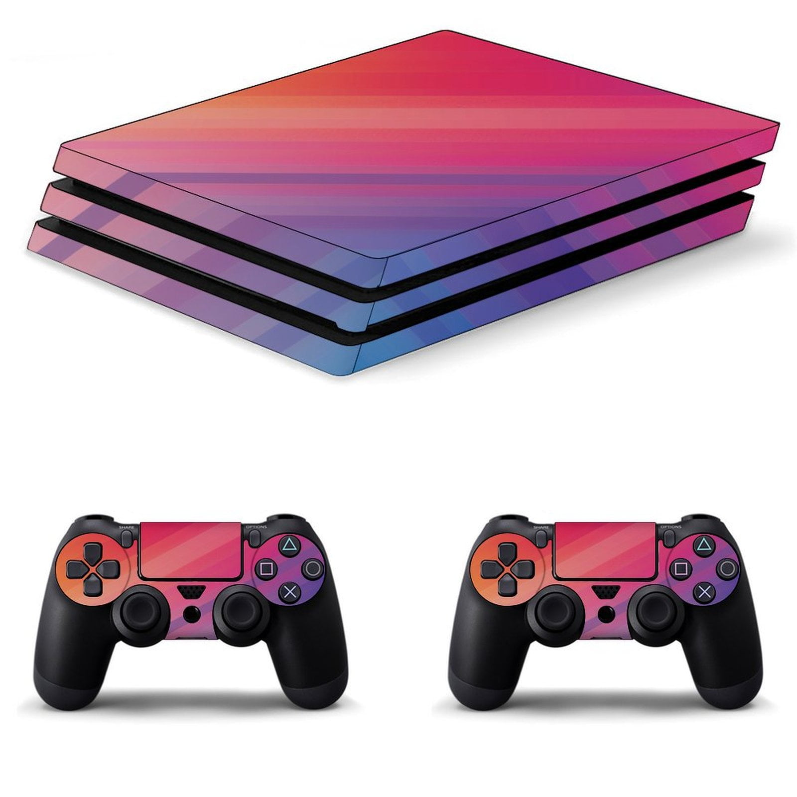 Gradient Fade PS4/PS4 Pro/PS4 Slim Skin Sticker For Console And ...