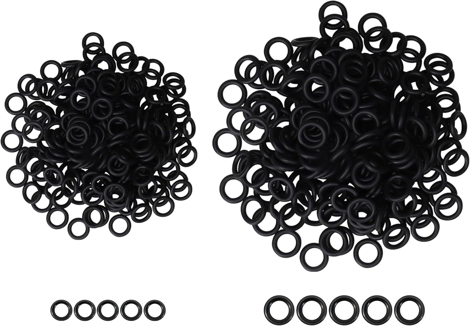 Gradient Fishing Wacky Rig Tool with Silicone O Rings 210Pcs for 3"-4 ...