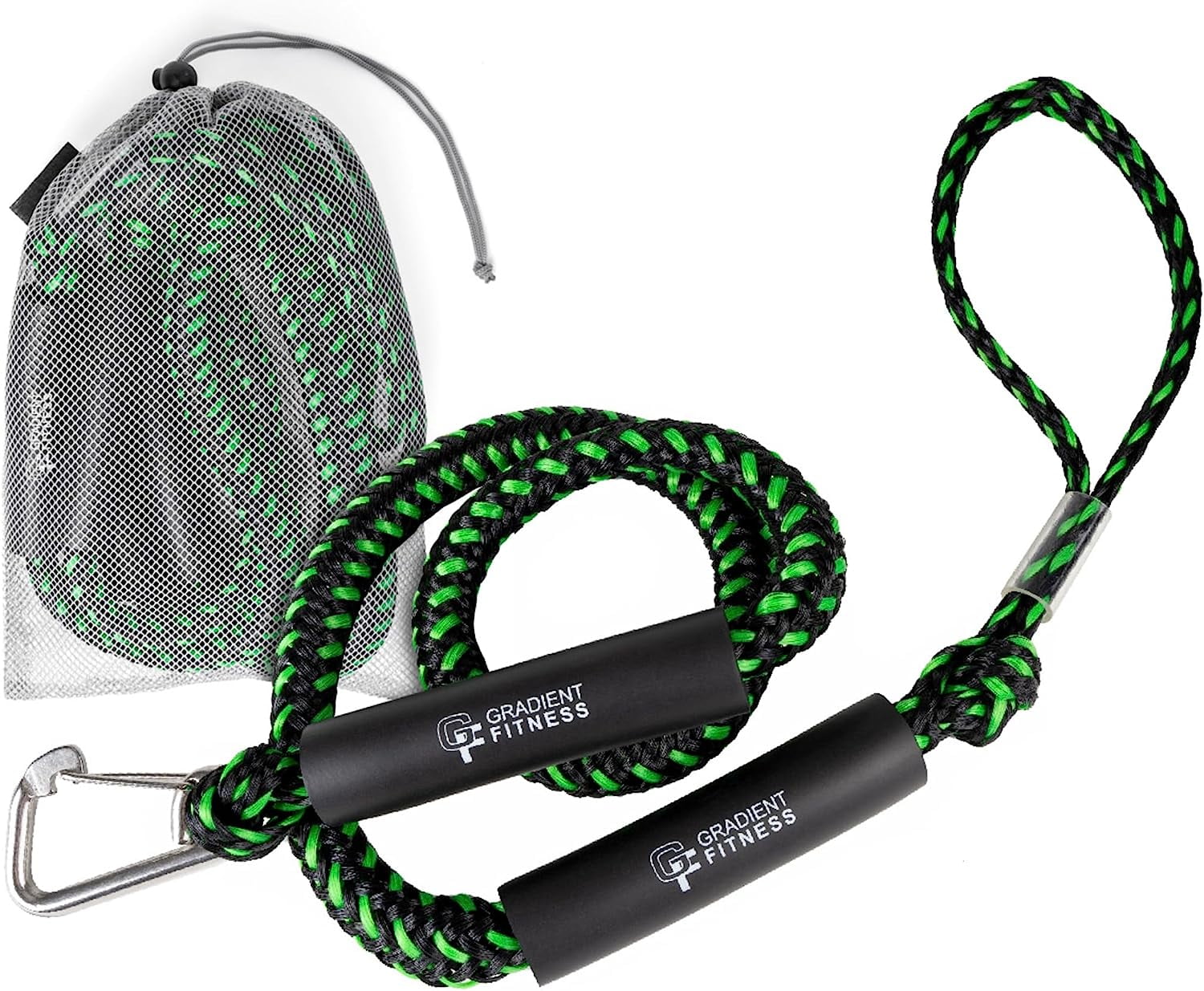 Gradient Fitness Bungee Dock Line (4' - 1 Pack) | Marine Rope Boat Dock ...
