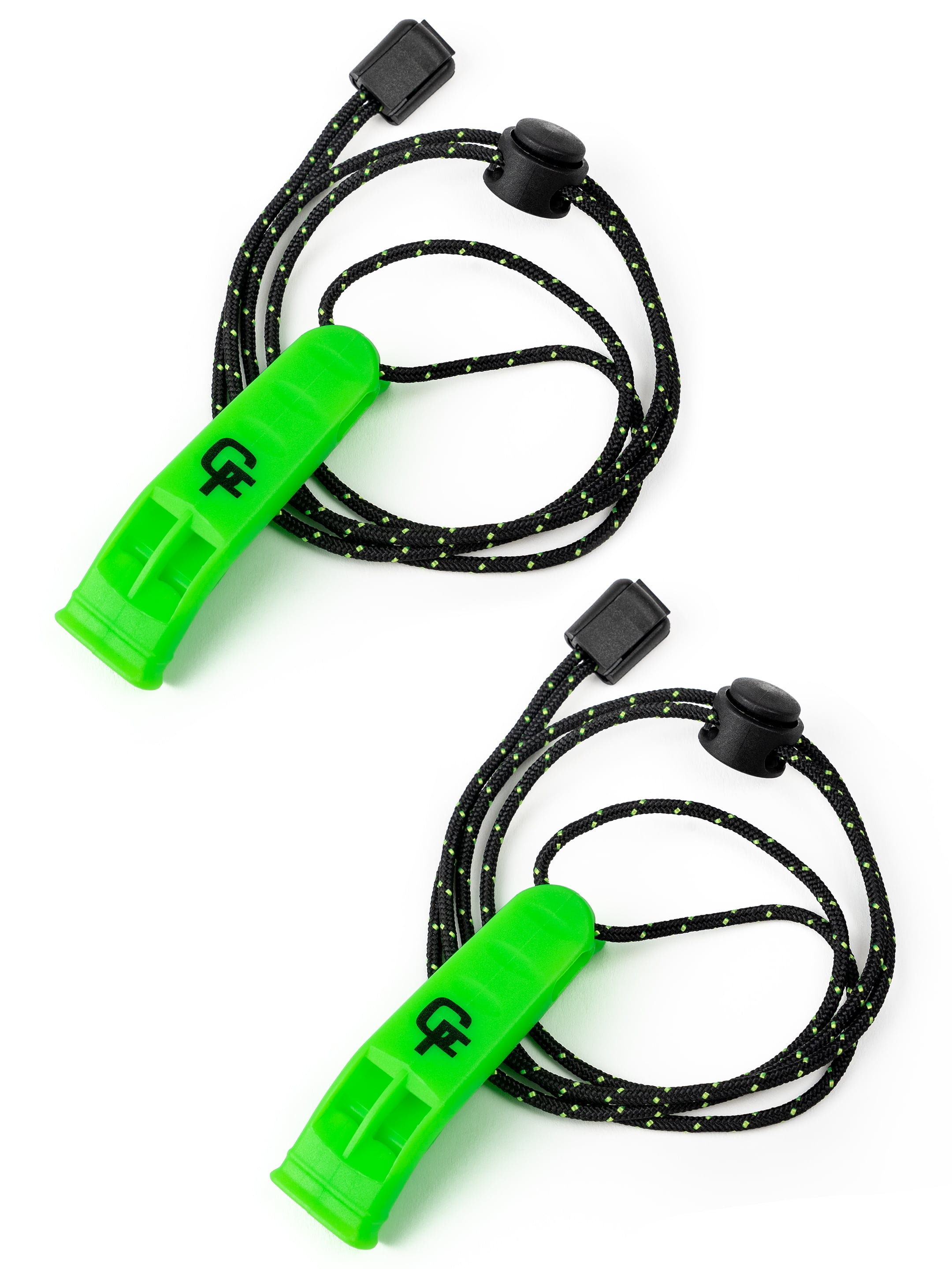 Gradient Fitness 2 Pk Emergency Whistles | Loud, Rustproof | With ...