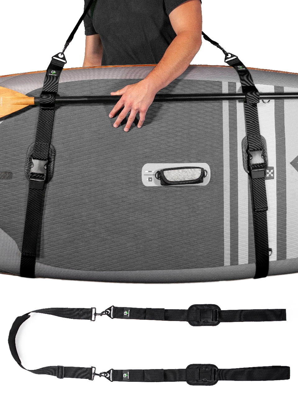 Gradient Fitness Kayak/Paddle Board/Surfboard Shoulder Strap | Hands ...