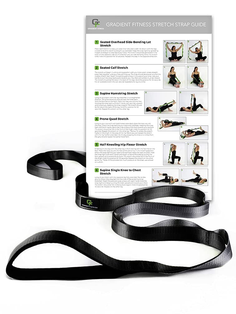 Gradient Fitness Stretching Strap, Physical Therapy, 12 Multi-Loop 1 ...