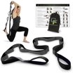 GoFit Stretch Rope with Training Manual – Stretching Strap with Loops ...