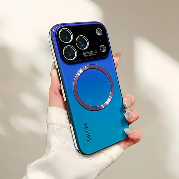 Gradient Glass-Gloss Case Compatible with MagSafe for IPhone 17 Pro Max ...