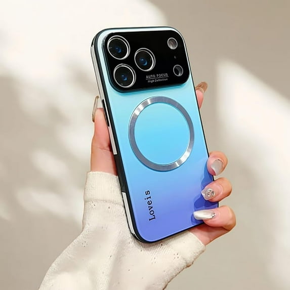 Gradient Glass-Gloss Case Compatible with MagSafe for IPhone 17 Pro Max ...