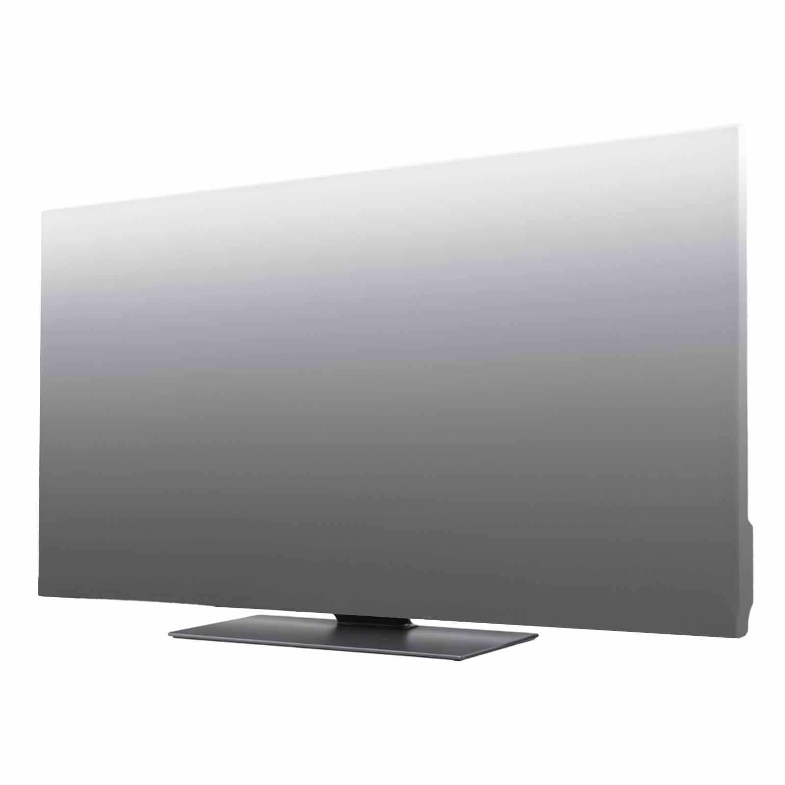 Gradient Grey TV Dust Cover 50 Inch, Computer Monitor Cover Dustproof ...