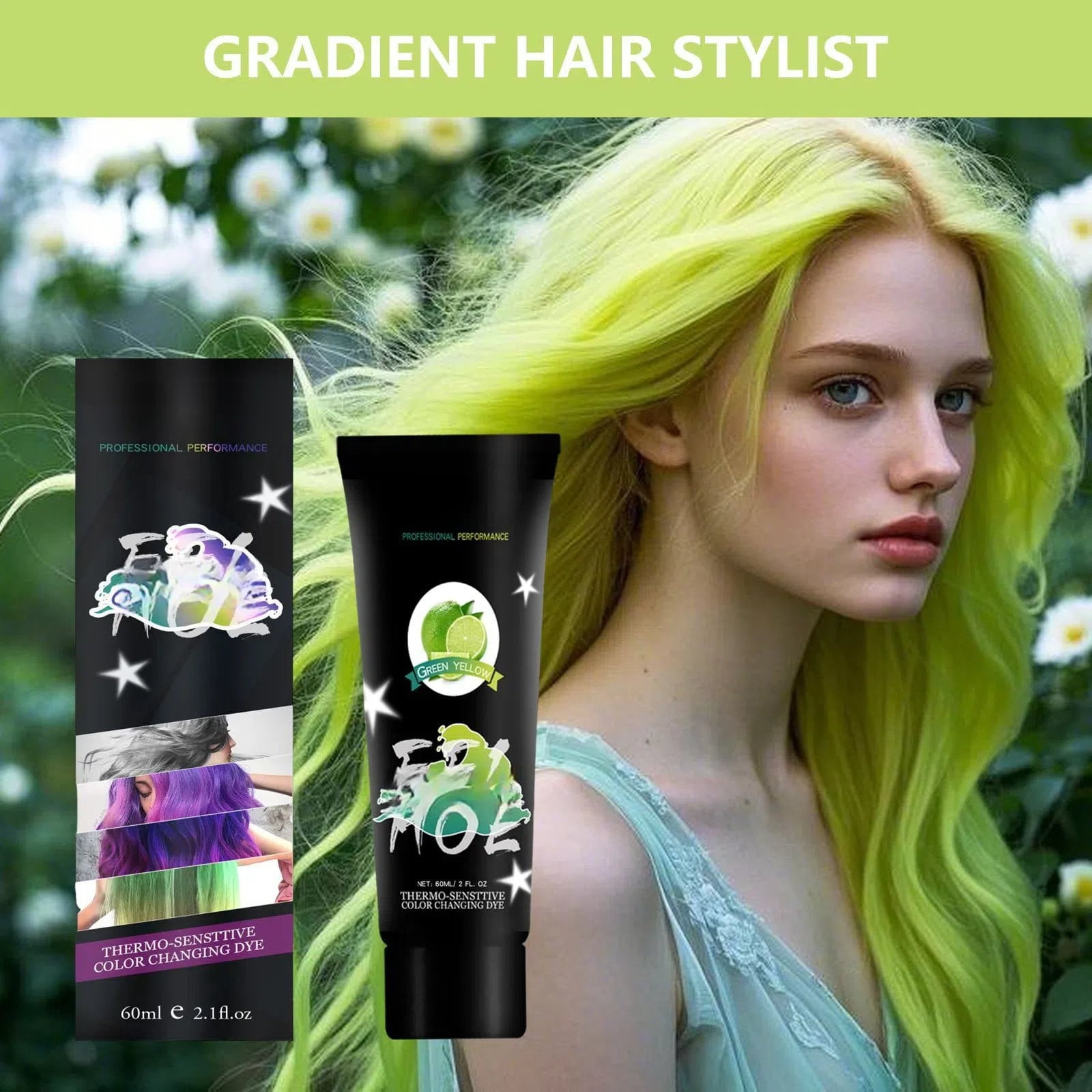 Gradient Hair Conditioner – 60ml Gentle Formula for No Damage to Hair ...