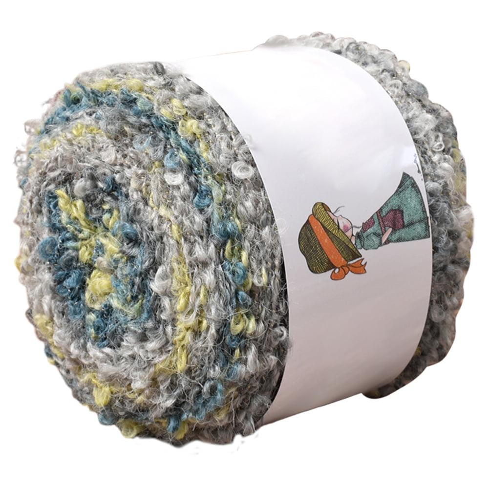 Gradient Knitting Yarn 1 Roll Gentle Yarn Wool for Crochet and Knitting ...