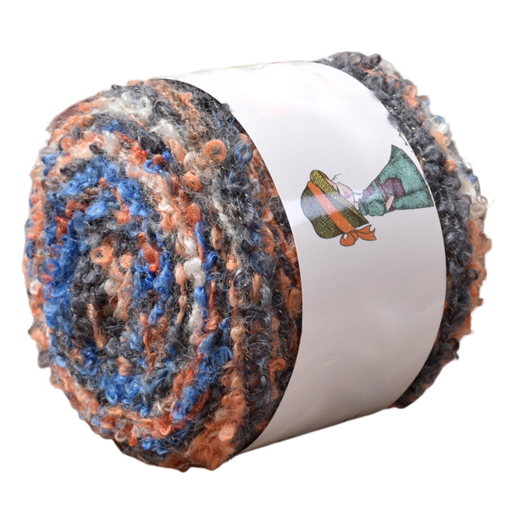 Gradient Knitting Yarn 1 Roll Gentle Yarn Wool for Crochet and Knitting ...