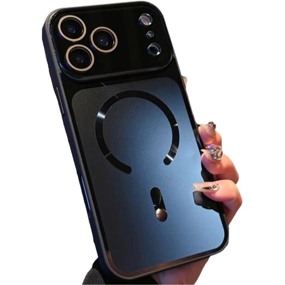 Gradient Laser Flowing Light Camera Protect Magnetic Phone Case for ...