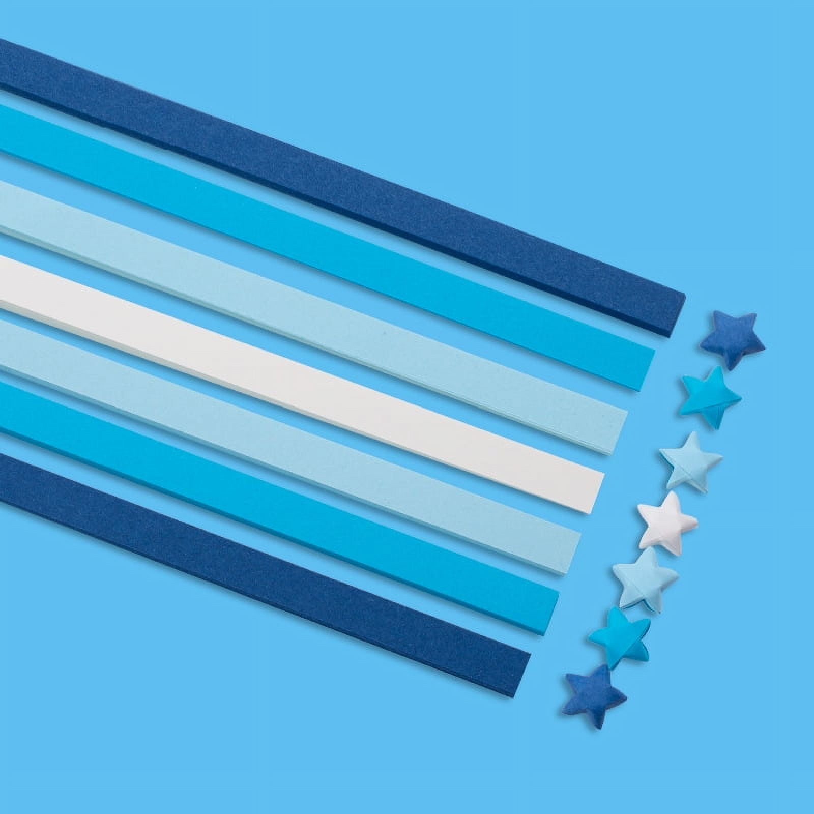 Gradient Star Origami Luminous Star Paper Strip Folded Star Origami ...